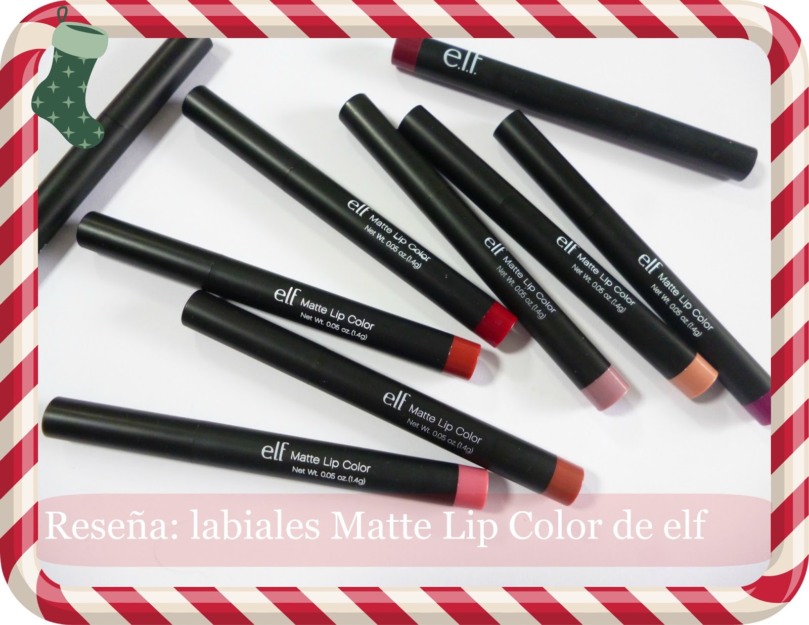 Reseña: Labiales Matte Lip Color de elf - La Avenida A