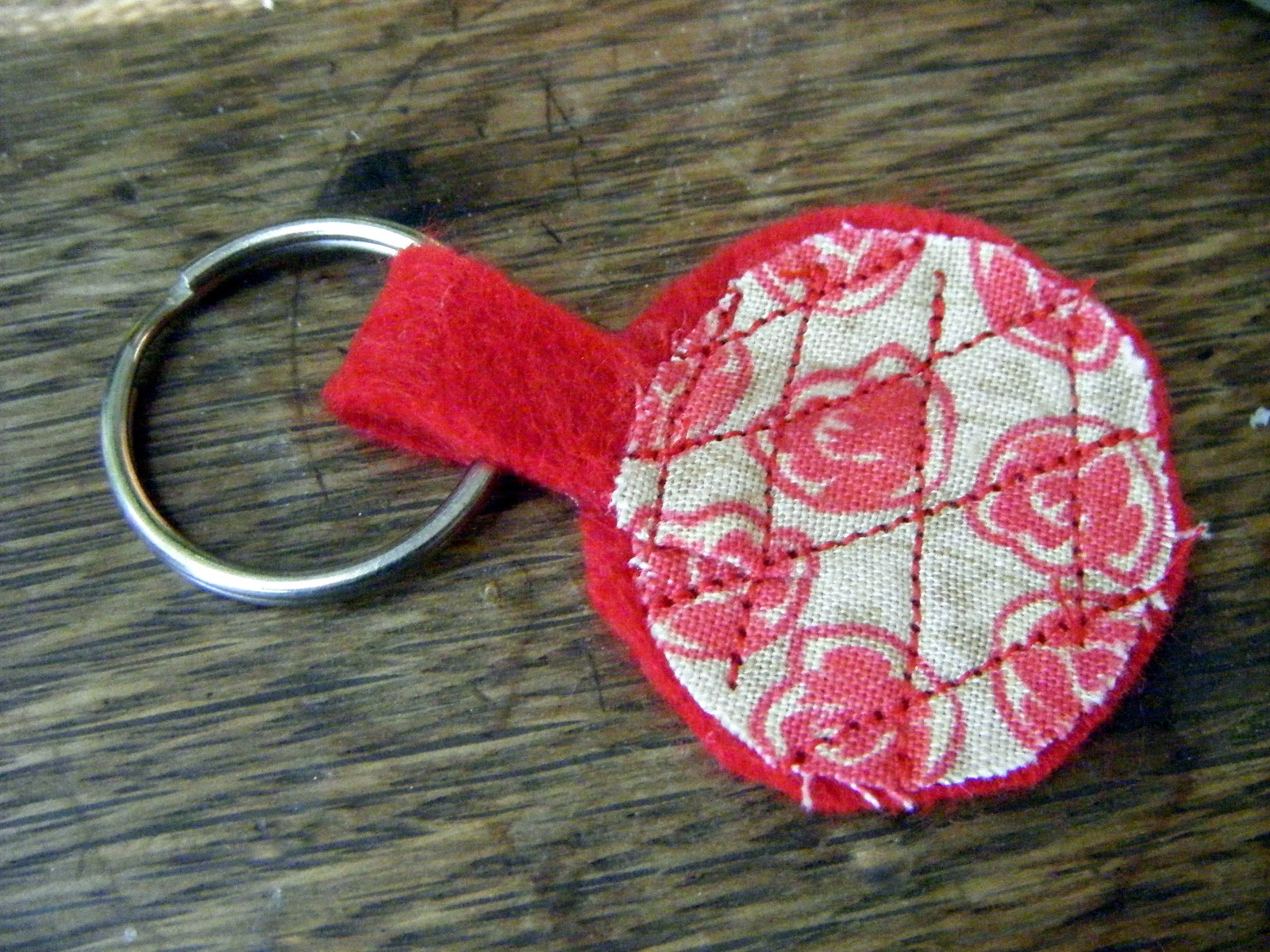 shellmo: Secret Project Reveal: Sewing a Key Chain