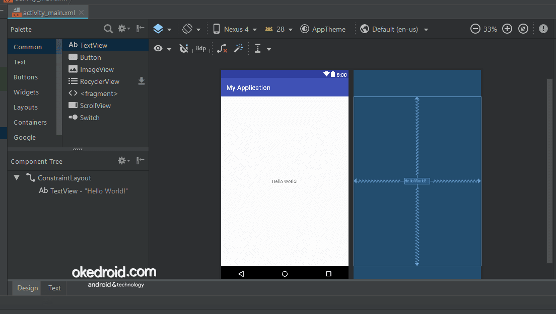 Tips Cara Mengatasi Render Dilema Layout Di Android Studio 3.1.3 - Java Media Kita