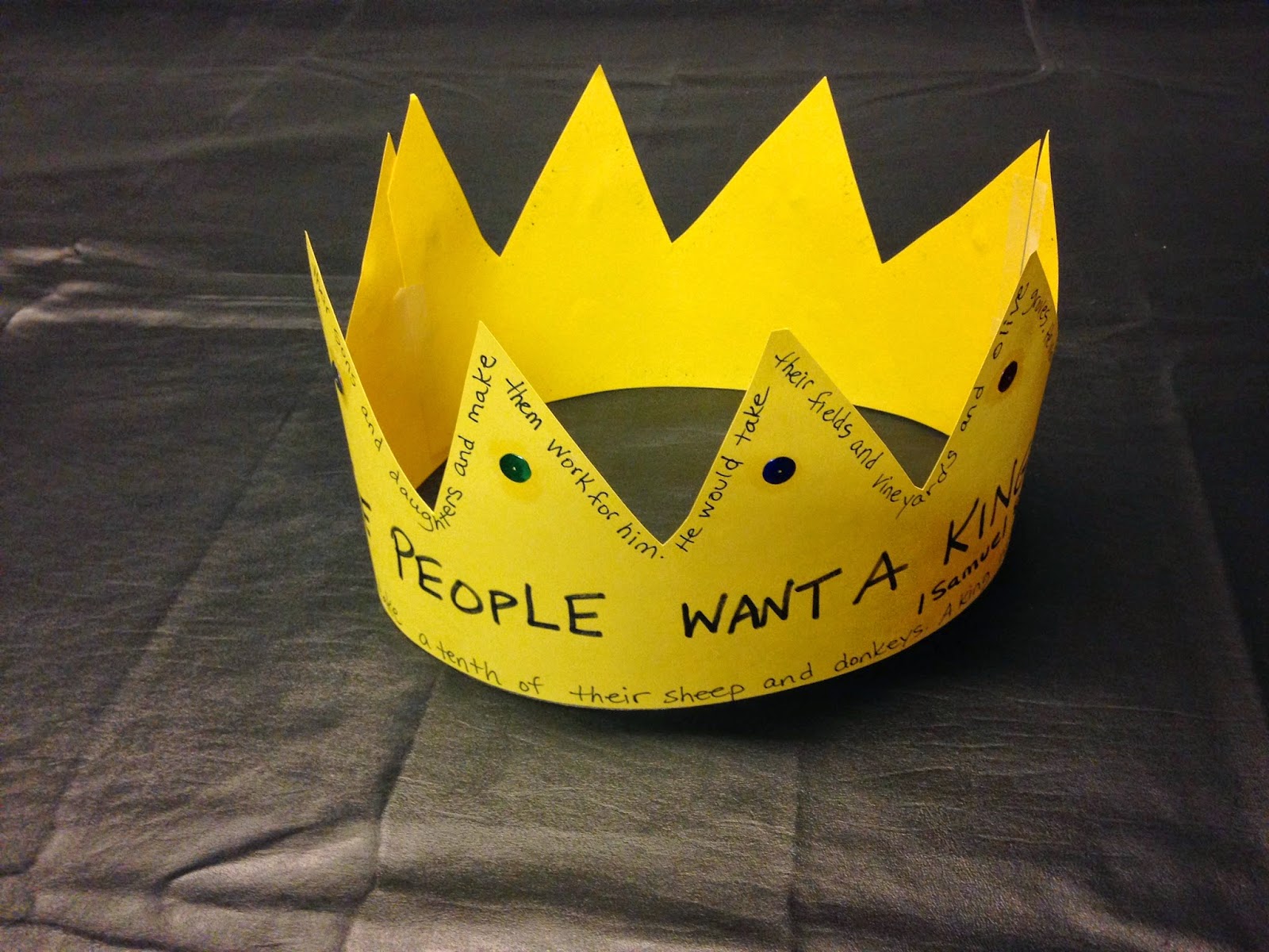 Children's Bible Lessons: Lesson - Israel Wants A King!