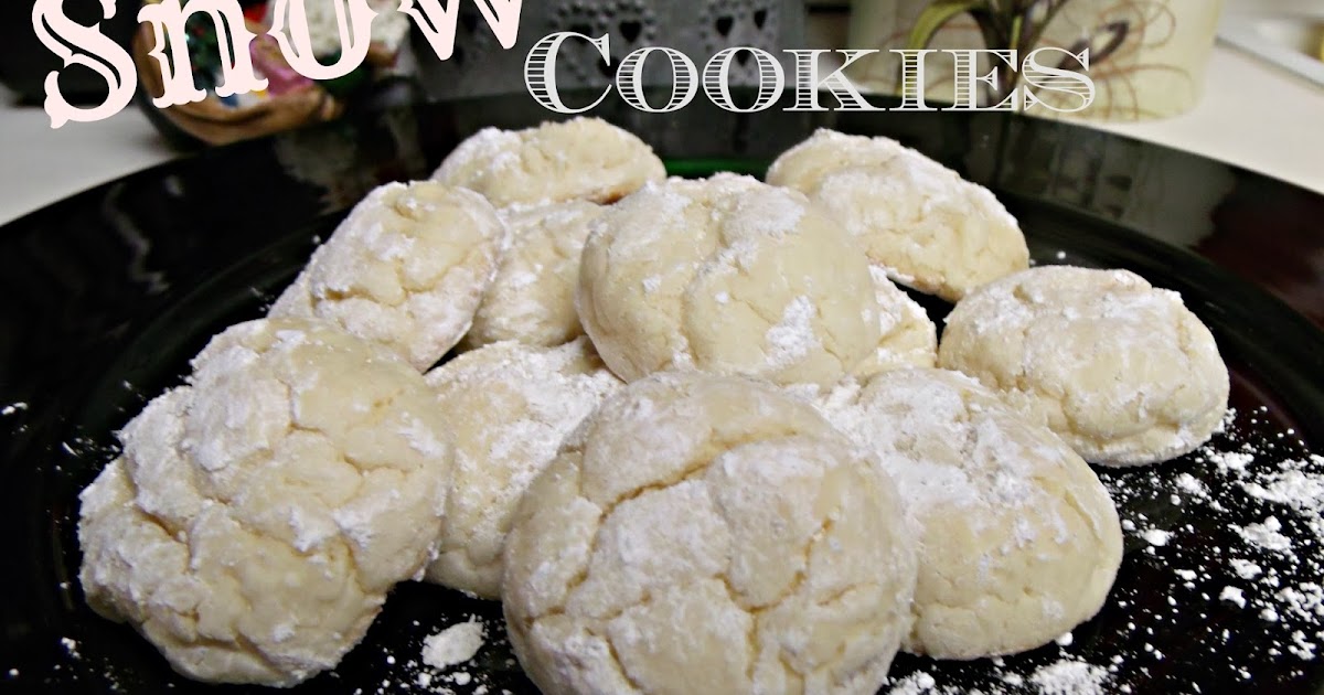 12 Days of Christmas yummies and treats : Snow Cookies - A Bountiful Love