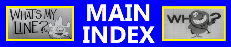 DAVID VON PEIN'S VIDEO AND AUDIO ARCHIVE: "WHAT'S MY LINE?" (1950 EPISODES)