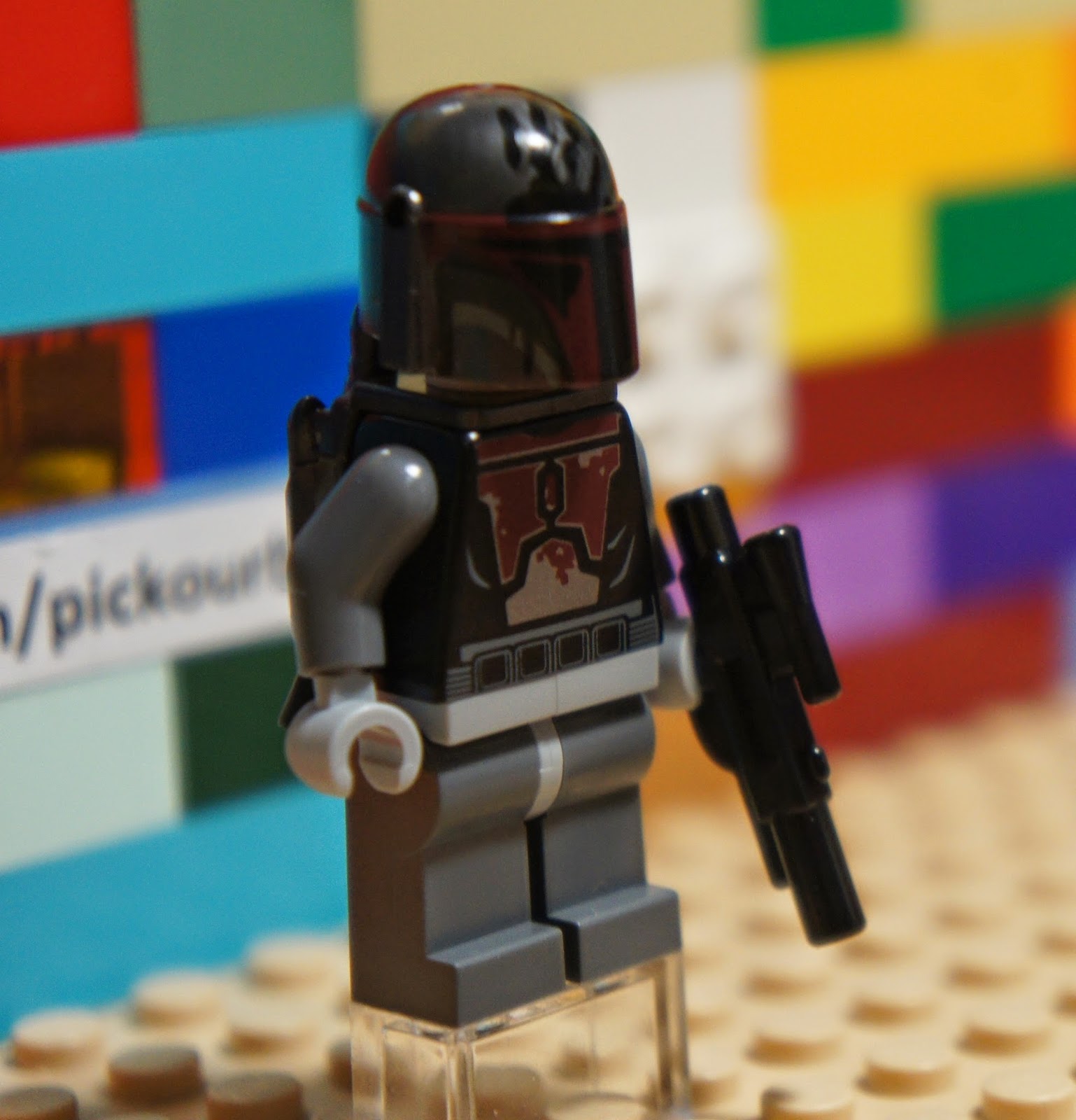 LEGO SW494 Star Wars MANDALORIAN SUPER COMMANDO Minifigure Army Builder ...