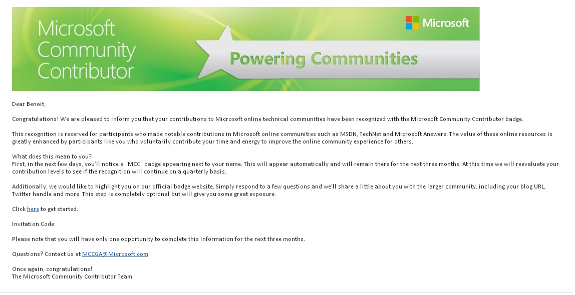 zonecentrale: Microsoft Community Contrinutor