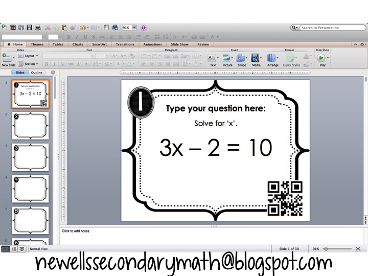 Creating Task Cards with QR Codes | Mrs. Newell's Math