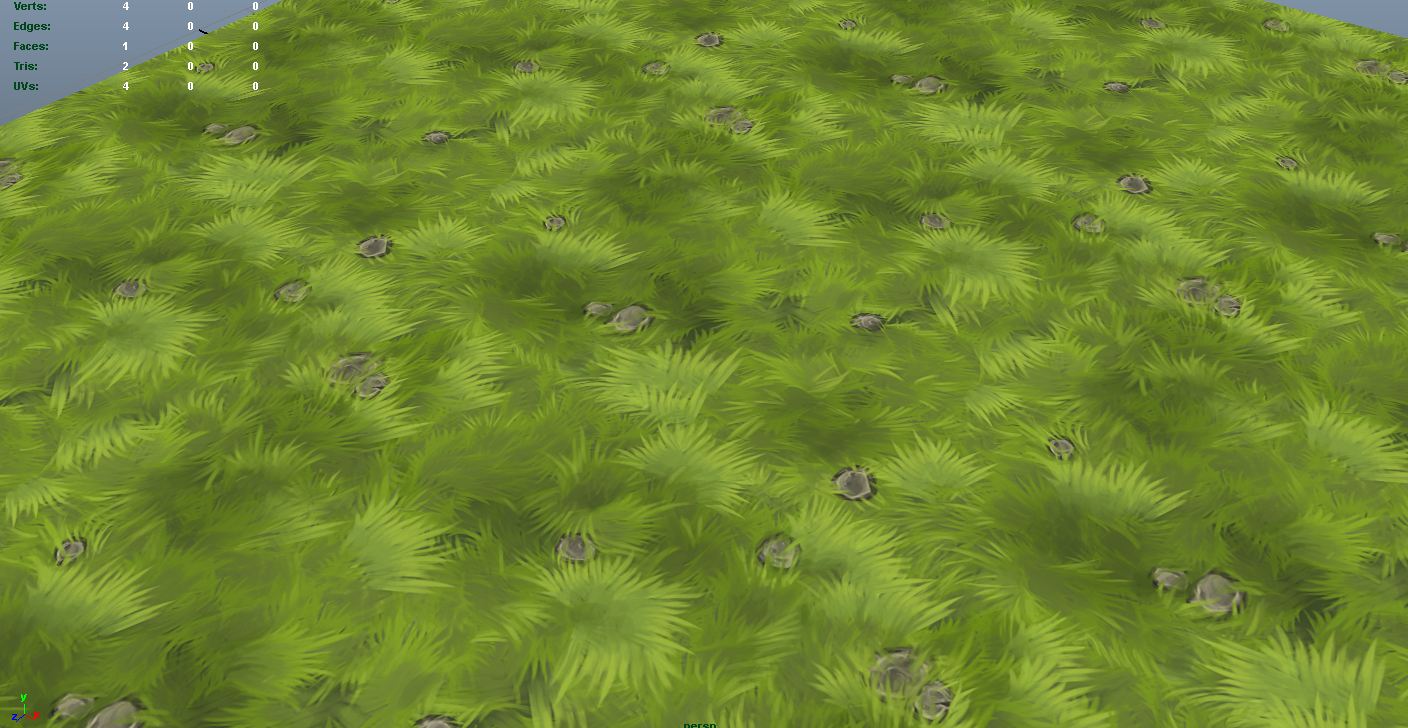 Joel Alexander's Digital Sketchbook: Grass tile Update