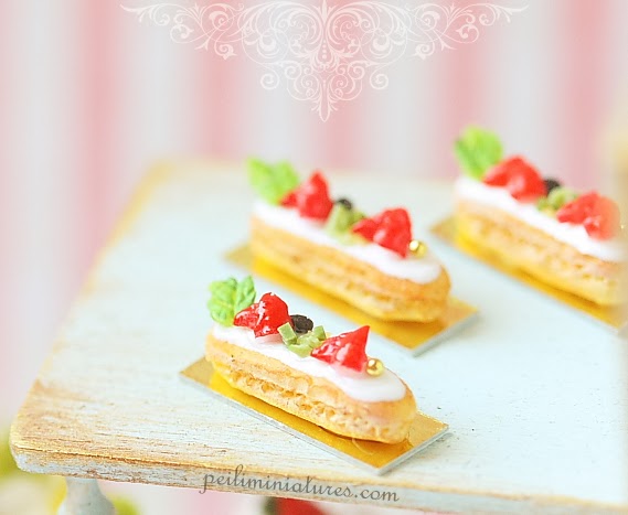 Dollhouse Miniatures, Miniature Food Jewelry, Craft Classes: Dollhouse ...