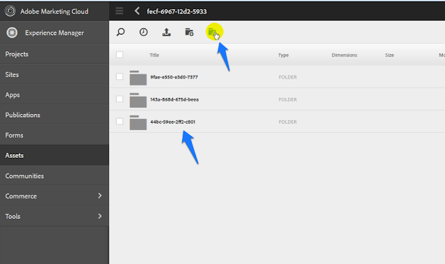 Experiencing Adobe Experience Manager Aem Cq Aem 6 Touch Ui Add New Action To Assets