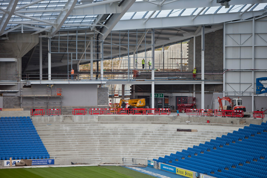 England & Brighton Home & Away: Amex Expansion Plans and Actual Development