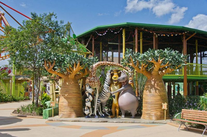 Dreamworks Madagascar Land - Dreamworld, Australia