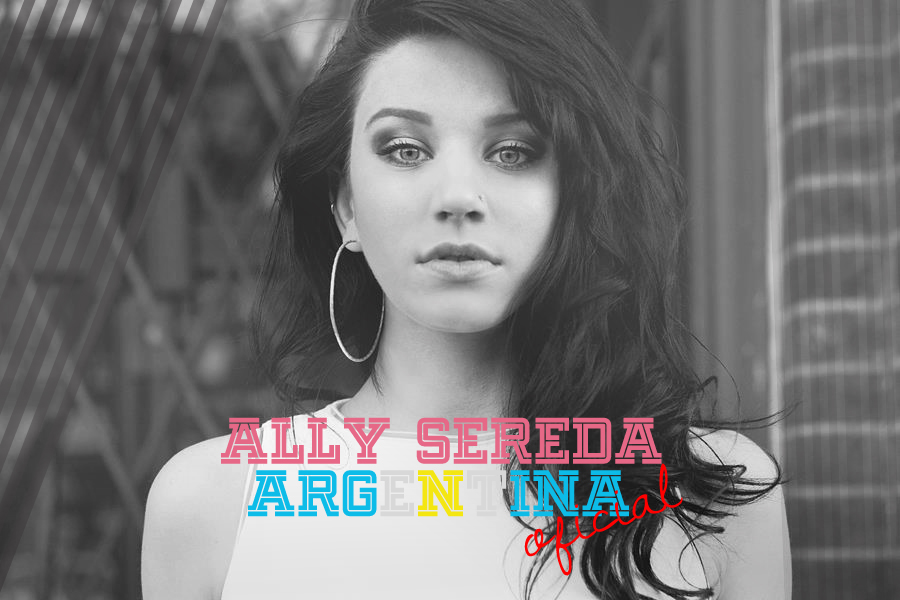 Ally Sereda Argentina Oficial.: Ally: "Back in the studio preparing ...