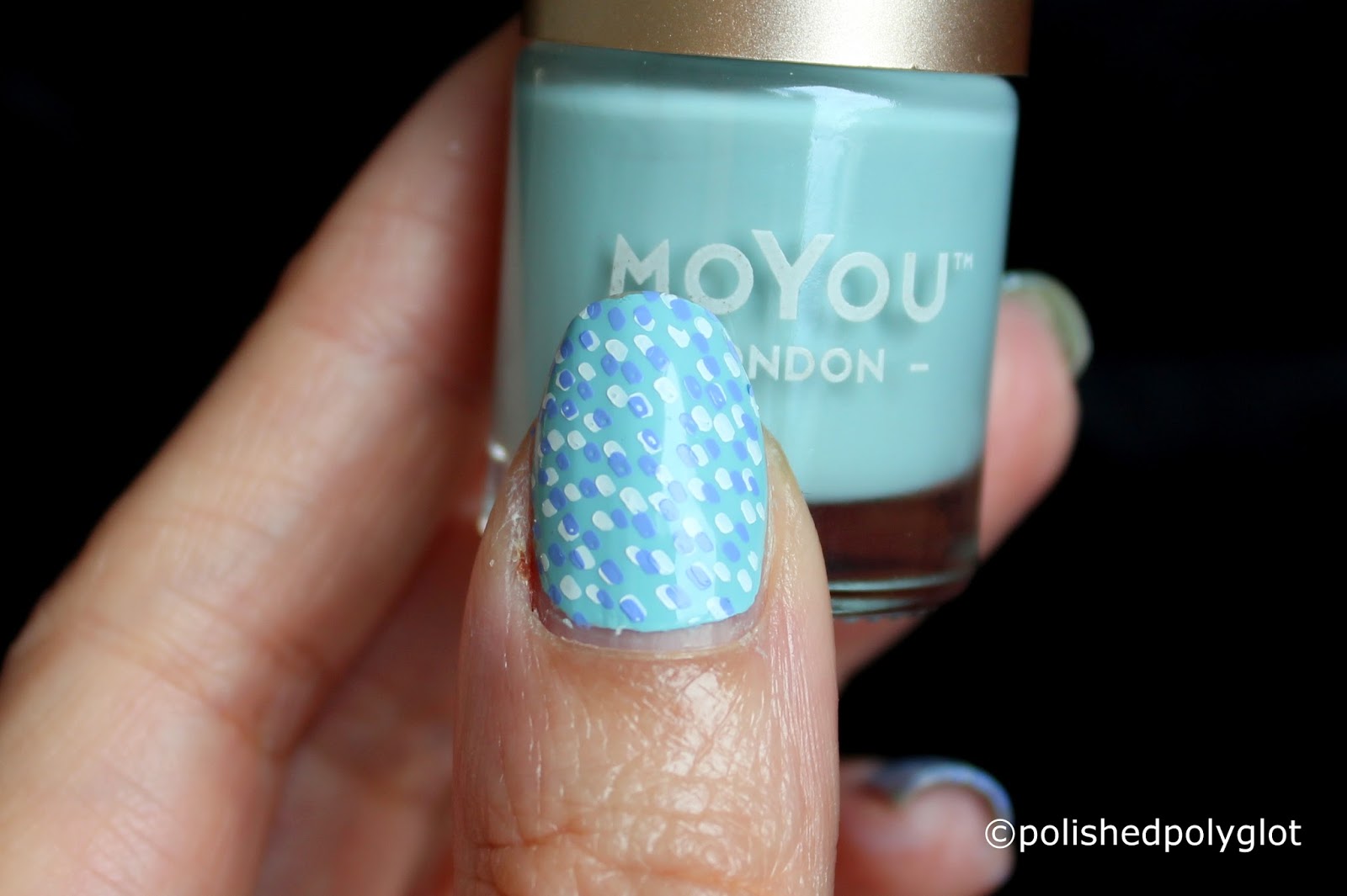 Nail Art │ Tea Time Manicure [Nail Crazies unite] / Polished Polyglot