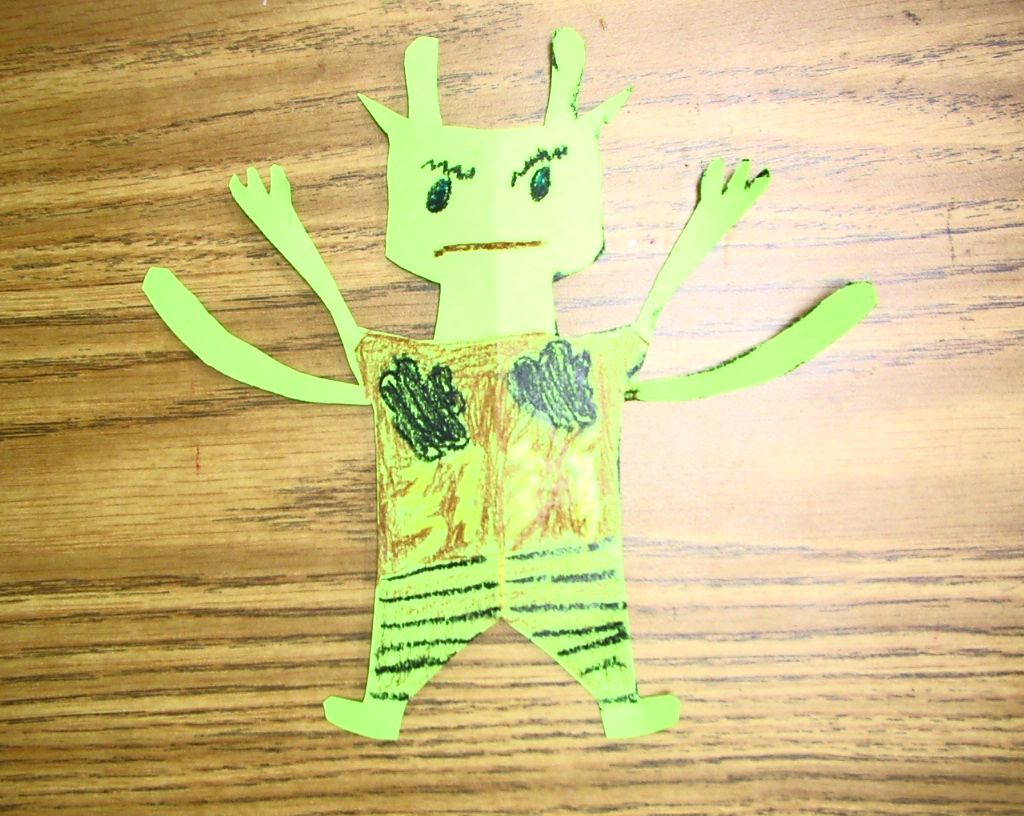 Primary Art: Symmetrical Aliens