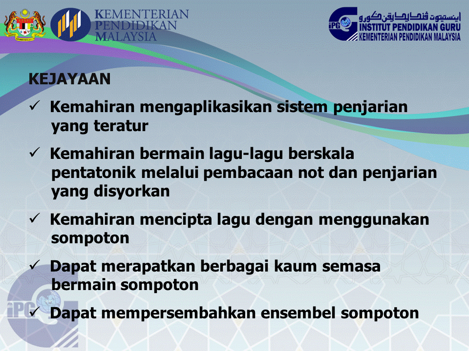 JABATAN SENI VISUAL DAN MUZIK: Mari Belajar Bermain Sompoton