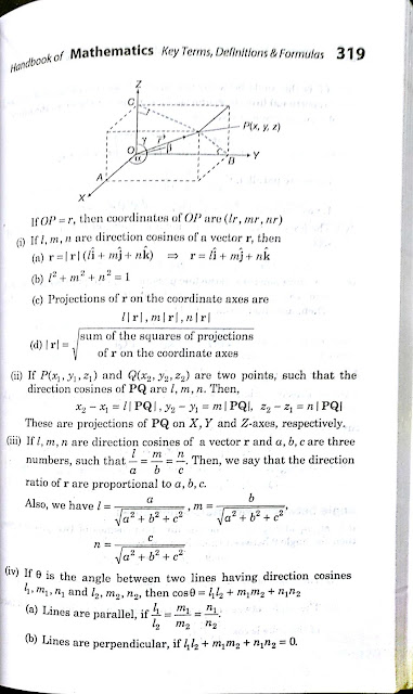 Geometry Formulas - Class 12 easy