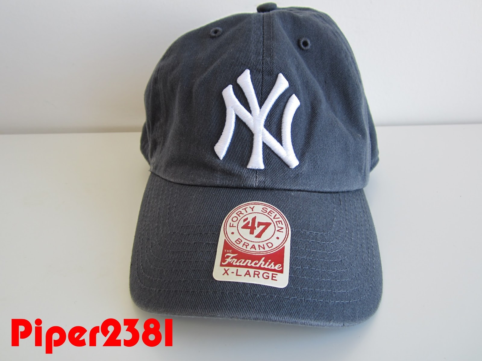 Piper2381: Removing a Baseball Hat Sticker