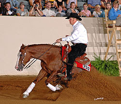 100 Mile Sliders Reining Club: Tom McCutcheon wins FEI Reining World Final