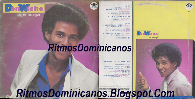 RitmosDominicanos: Don Wicho Y Su Merengon - Don Wicho Y Su Merengon (LP)