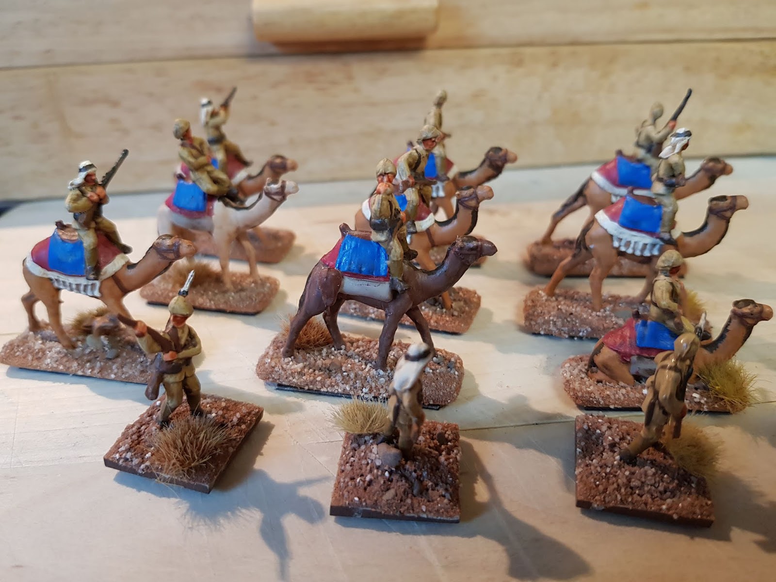 sediment's wargame blog: 20mm WW1 Turkish Camelry