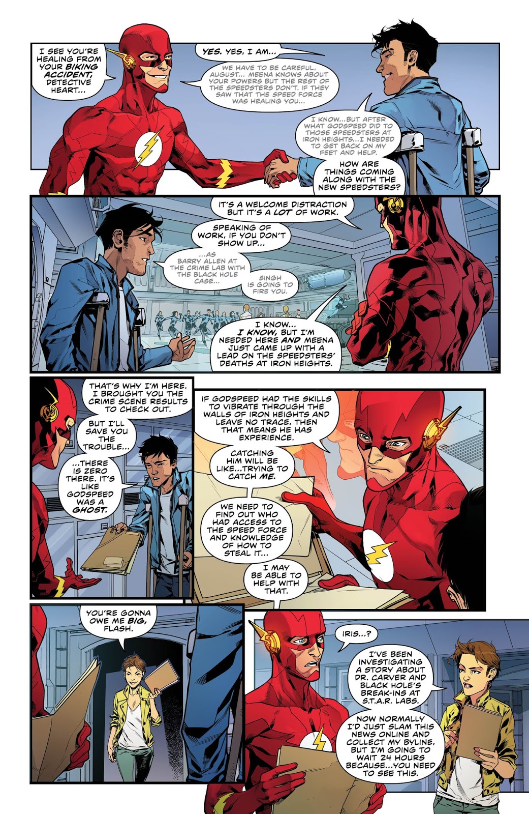 Weird Science DC Comics: PREVIEW: The Flash #4