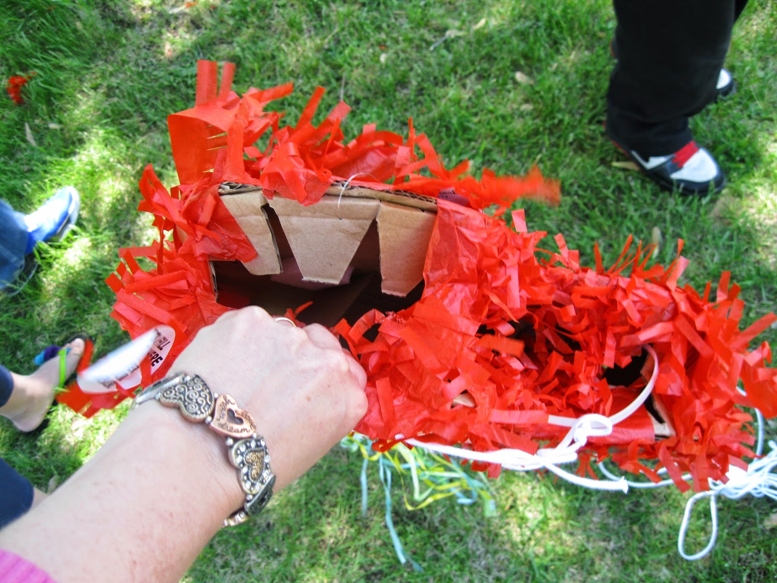 The Minister's Wife : A Mickey Mouse Pinata On A Warm Spring Day Is A ...