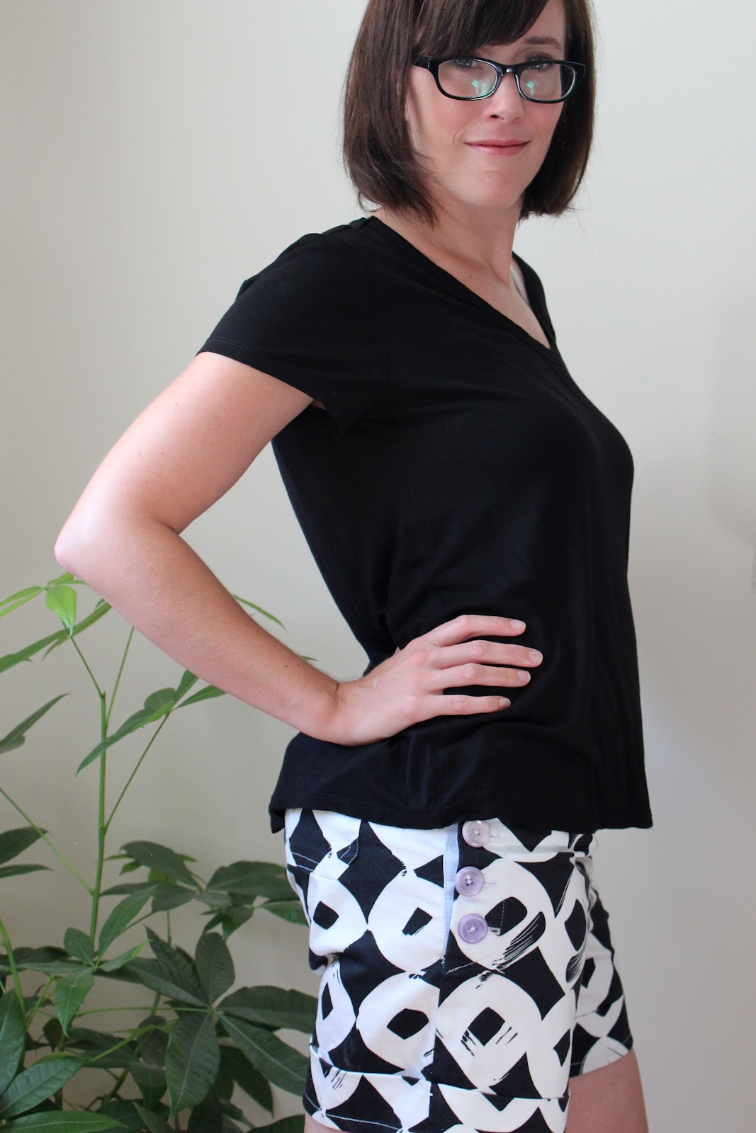 Beau Baby: Finished Project (Ruby shorts) and Sway Back Silliness