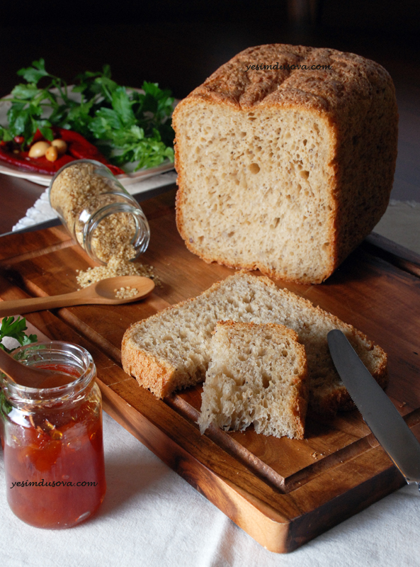 Keyfe Keder: Sütlü - Ballı köy ekmegi / Turkish rustic Bread with Milk ...