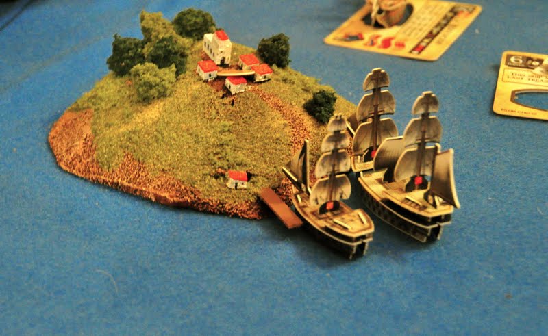Lord Ashram's House of War: First game of Pirates of the Spanish Main