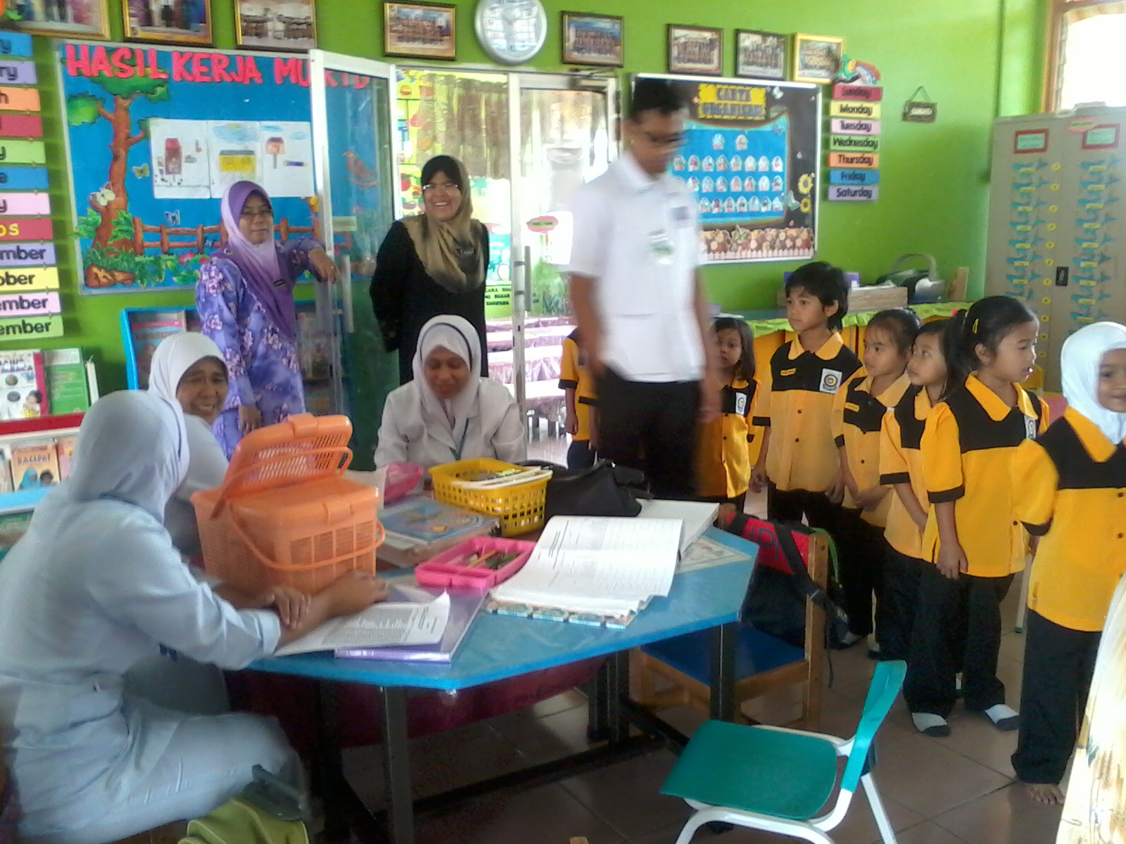 Prasekolah SK Raja Muda Musa: Ceramah Dan Pemeriksaan Kementerian Kesihatan