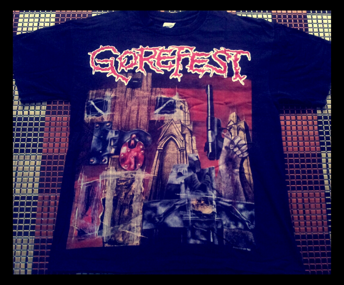 Therapy Bundle: Vtg Gorefest "False European Tour" Shirt