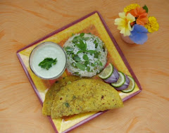 Sizzling Indian Recipes.....: MahaShivratri Vrat - Dinner Thali.