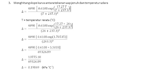 joko suryanto: Calculation Penman-Monteith evapotranspiration reference ...