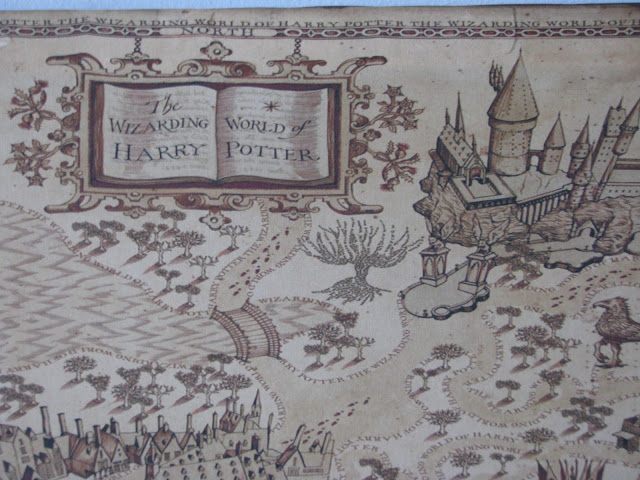 My So-Called DIY Blog: DIY Harry Potter Map Canvas
