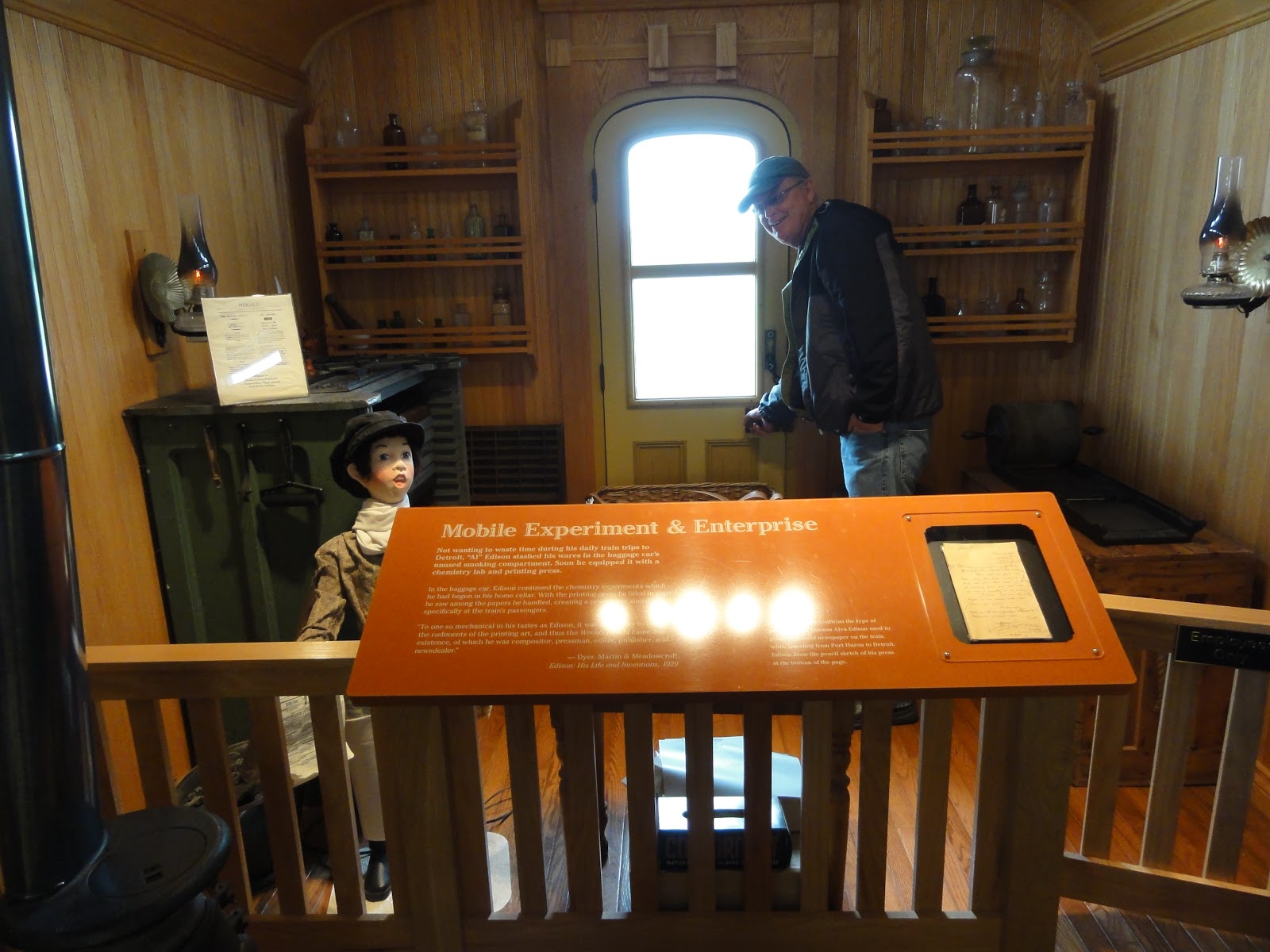 Lighthouse Explorations: Thomas Edison Depot Museum