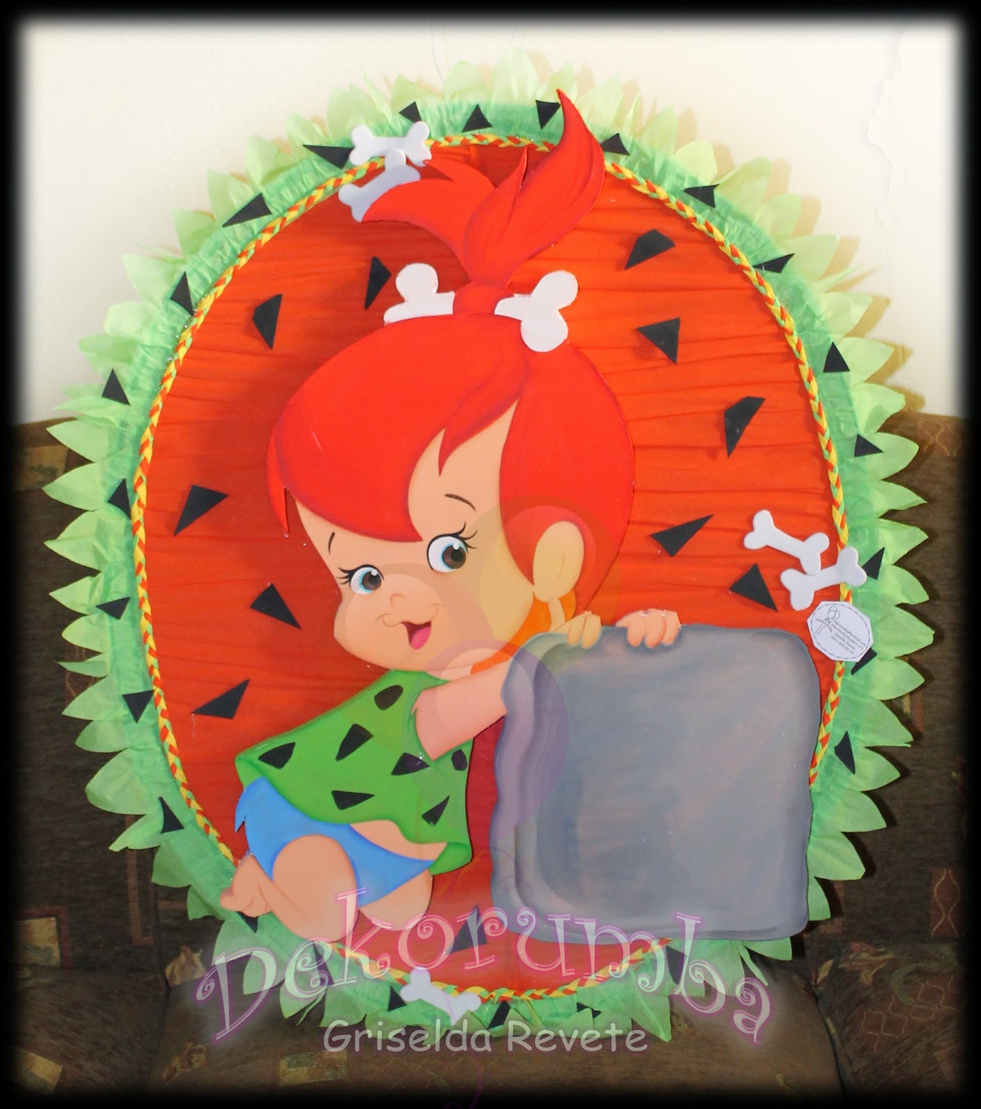 Piñata - Pebbles y Bam Bam - Dekorumba