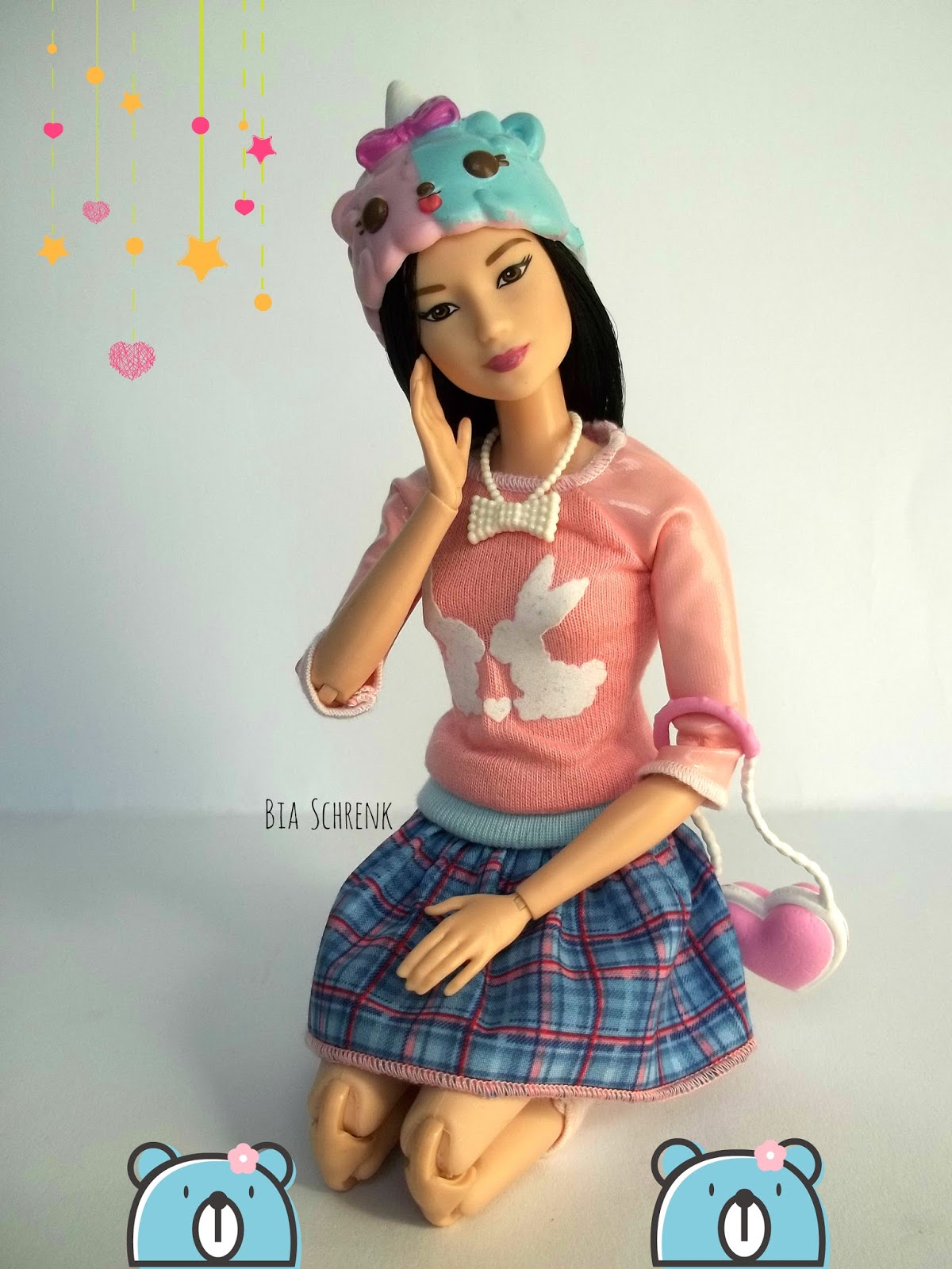 Hausderpuppen: Barbie® Fashionistas® Doll Asian Lea/Neko Doll Pink ...