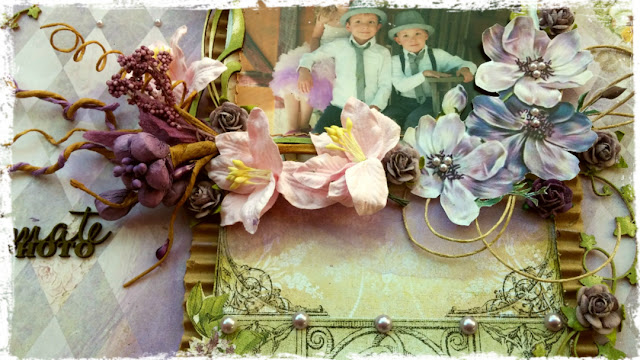 Such a Pretty Mess: A Beautiful New Kit Page {The Scrapbook Diaries}