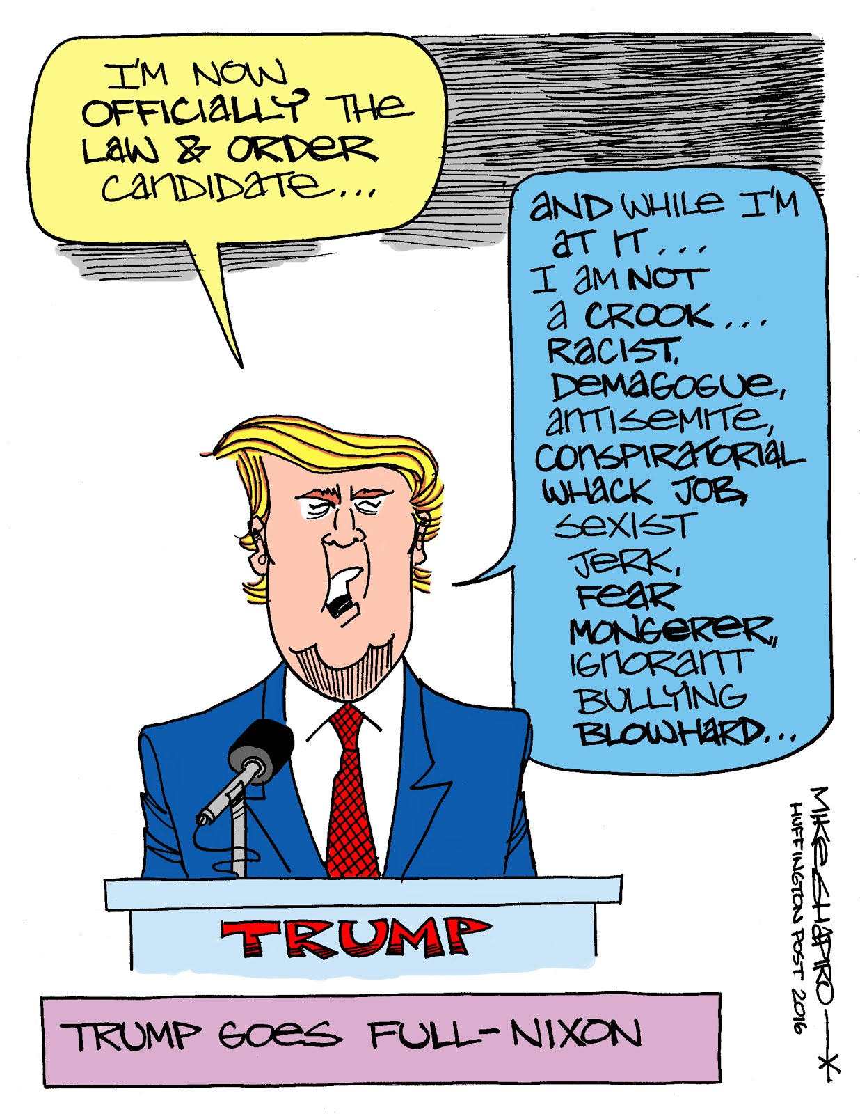 Mike Shapiro's Cartoon Blog: July 2016