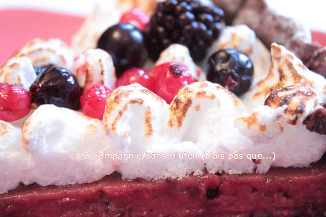 Tarte aux fruits rouges meringuée (sans gluten et sans lait) - La ...