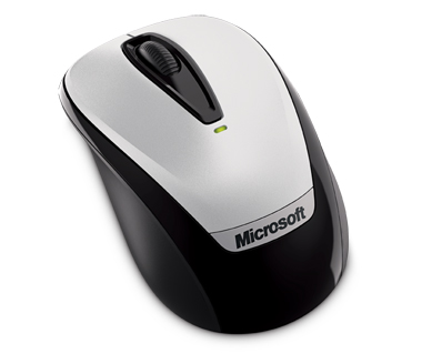Badabings: New Microsoft Wireless Mobile Mouse 3000 v2 Light Gray model