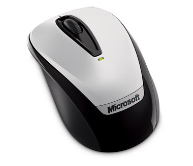 Badabings: New Microsoft Wireless Mobile Mouse 3000 v2 Light Gray model