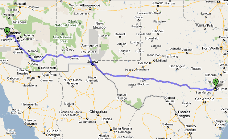 LOS GRAPADORA: 48 hours... Austin to Phoenix (and back)