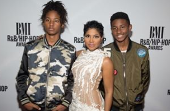 Toni Braxton's sons have grown into handsome young men (photos)