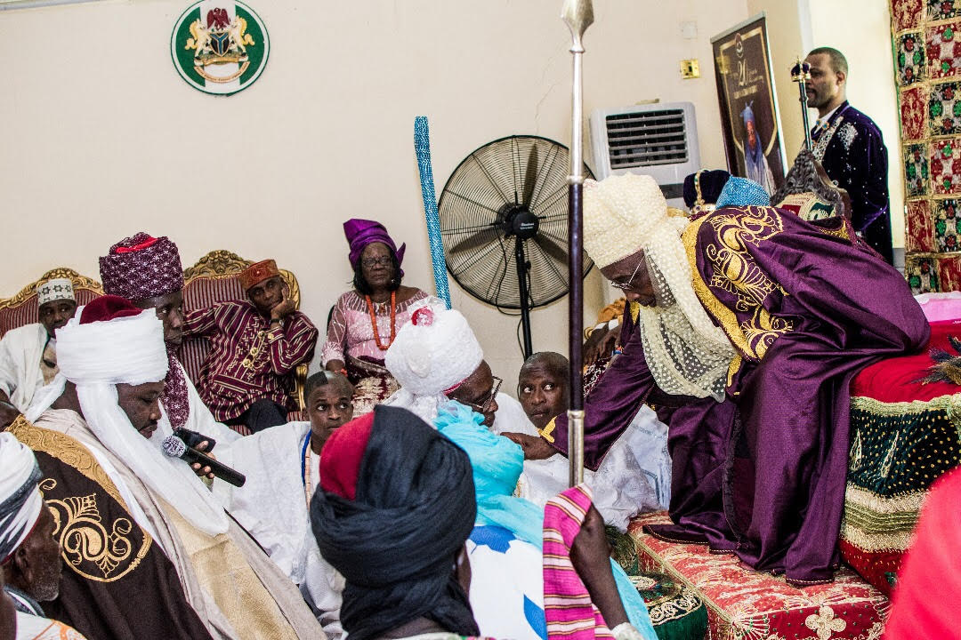 Turbaning of Alhaji Nasiru Haladu Danu as the "Dan Amanar Dutse".