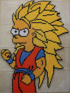 Hama Beads: LOS SIMPSONS