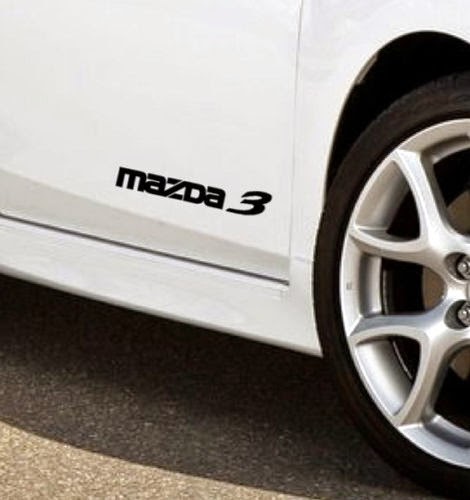 Sticker “Mazda 3” Mazda Racing - Teman Promosi Digital