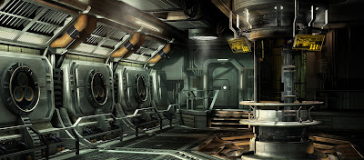 3D Blog of Adam Williams: Dead Space: Laboratory - Finished!