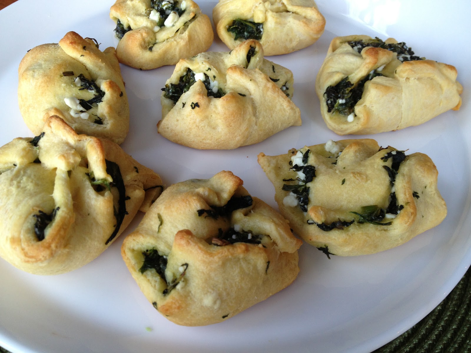 Spanakopita Crescents Recipe - Staying Close To Home