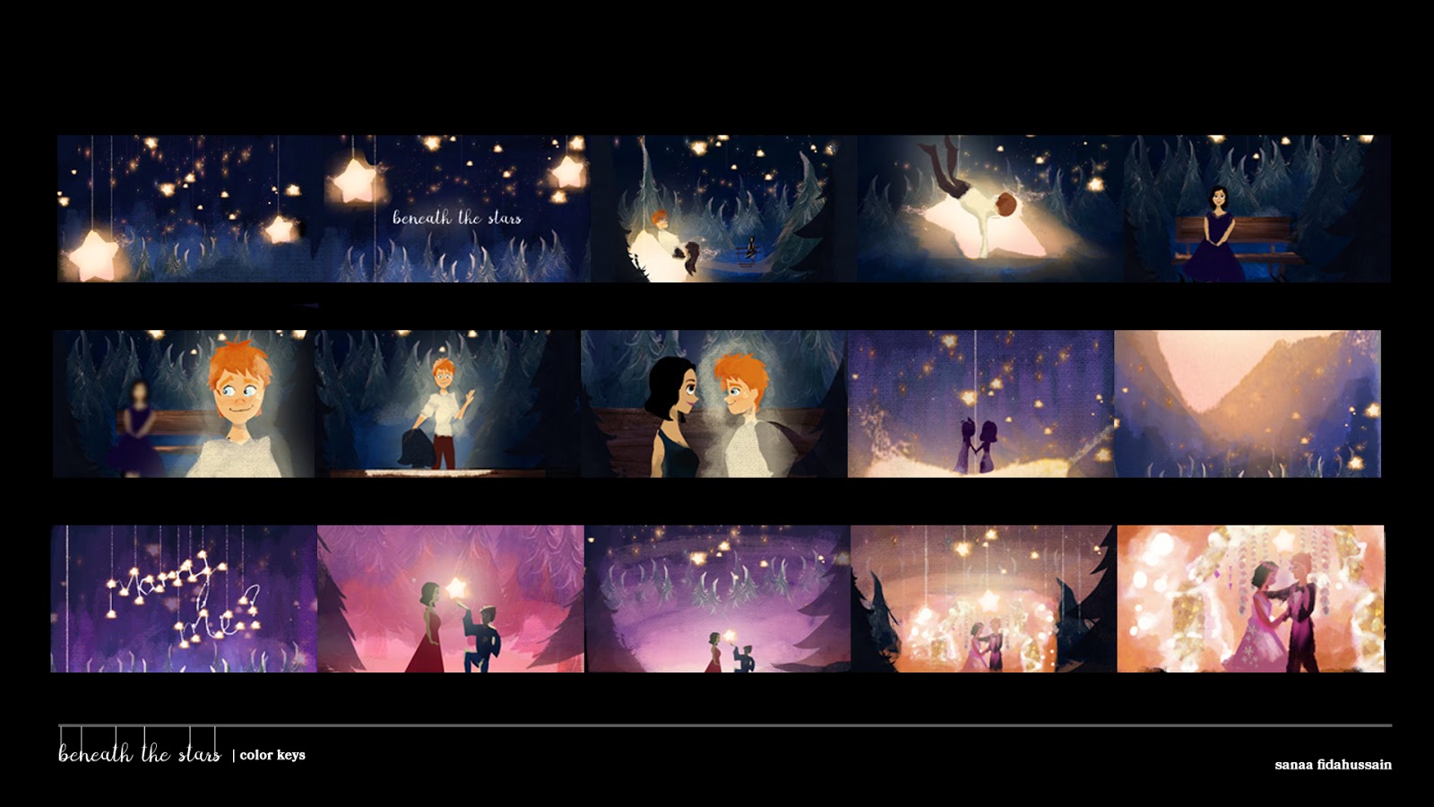 Color Script - Beneath the Stars