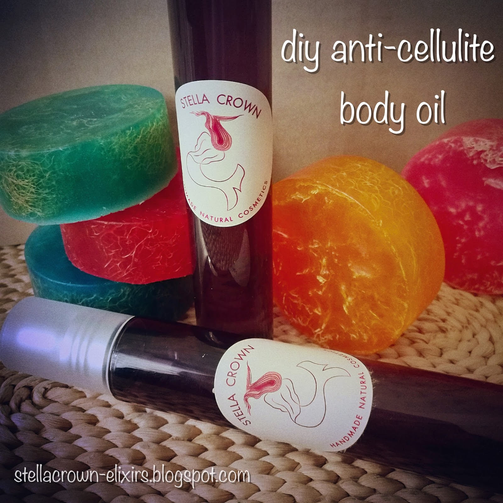 Stella Crown Natural Cosmetics: diy anti-cellulite body oil